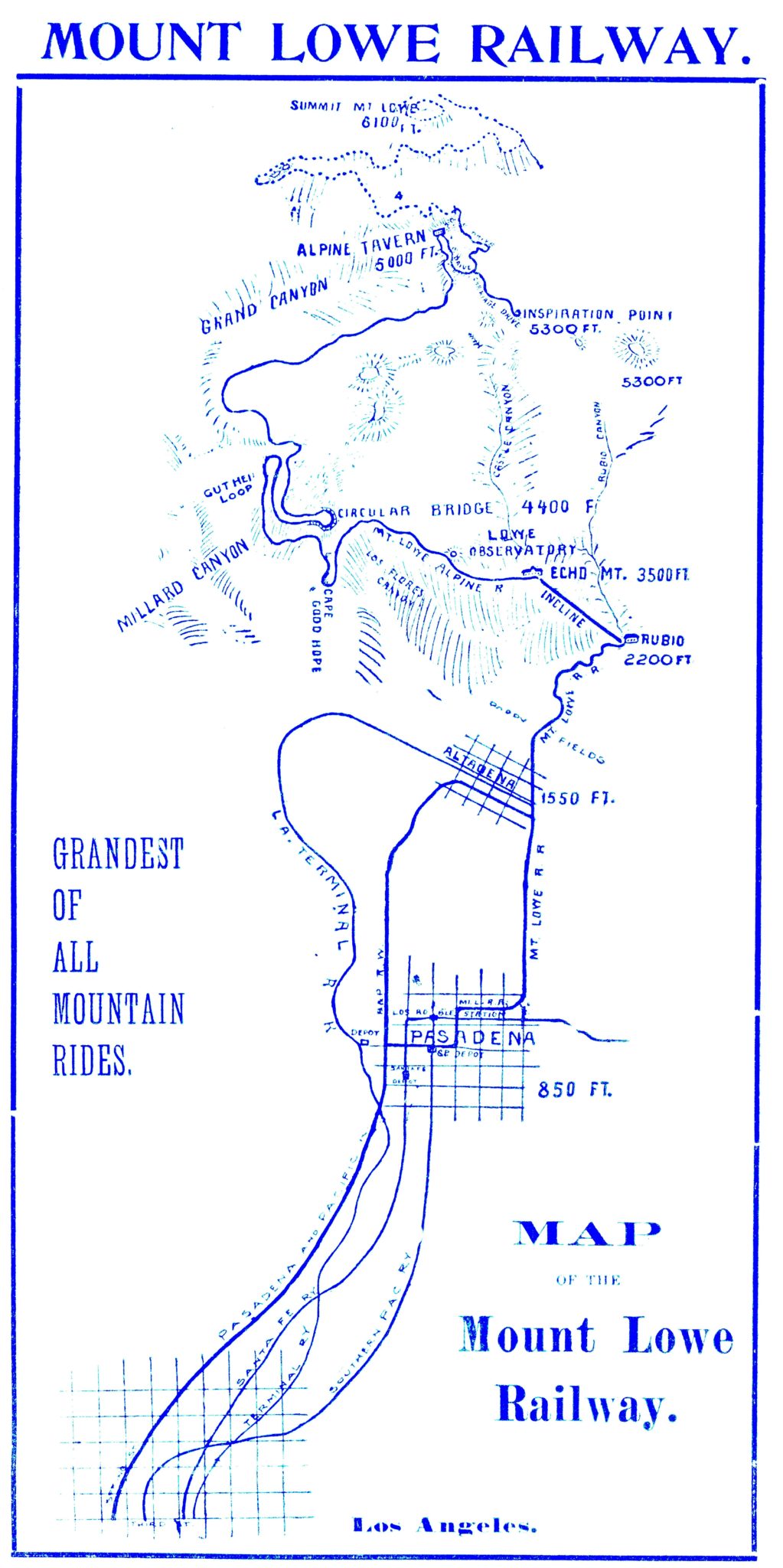 Altadena Junction – A digital history of Mount Lowe