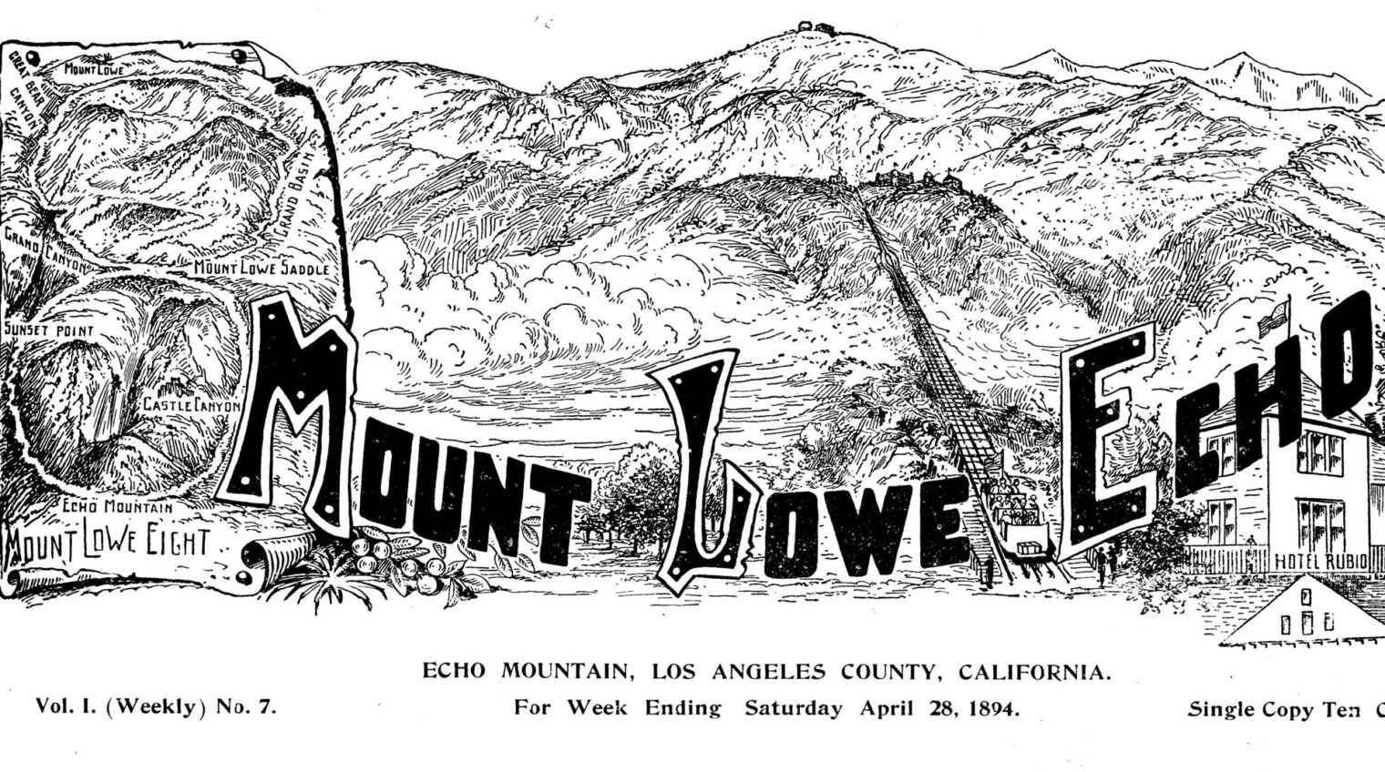 Excursions – A digital history of Mount Lowe